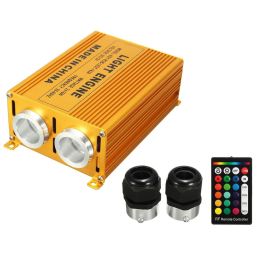 32W RGB Fiber Optic Light Engine With Remote Controller